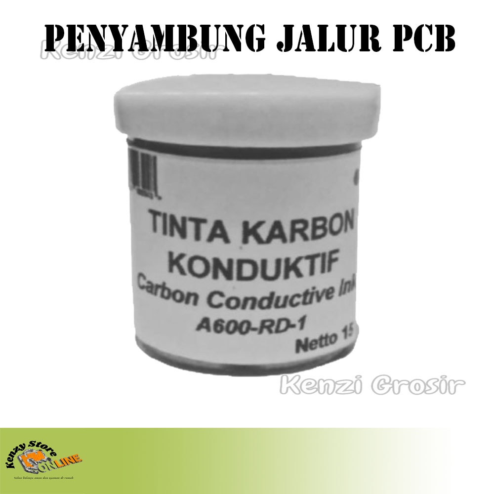 (15 gram) Carbon Ink Conductive Ink Conductive Ink Connector PCB Track ...