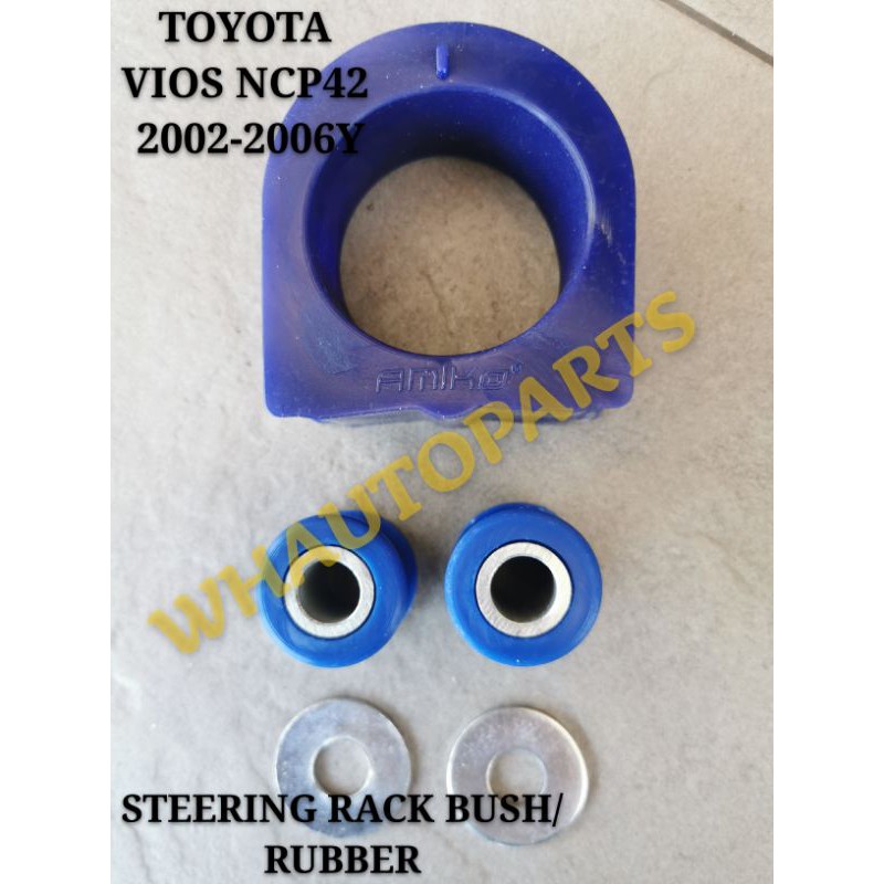 STEERING RACK BUSH/RUBBER (AMIKO) TOYOTA VIOS NCP42 2002-2006Y | Shopee ...