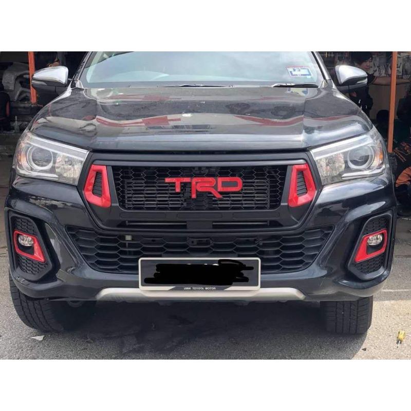 Toyota Hilux Revo Rocco TRD FRONT GRILL Front Grille TRD | Shopee Malaysia