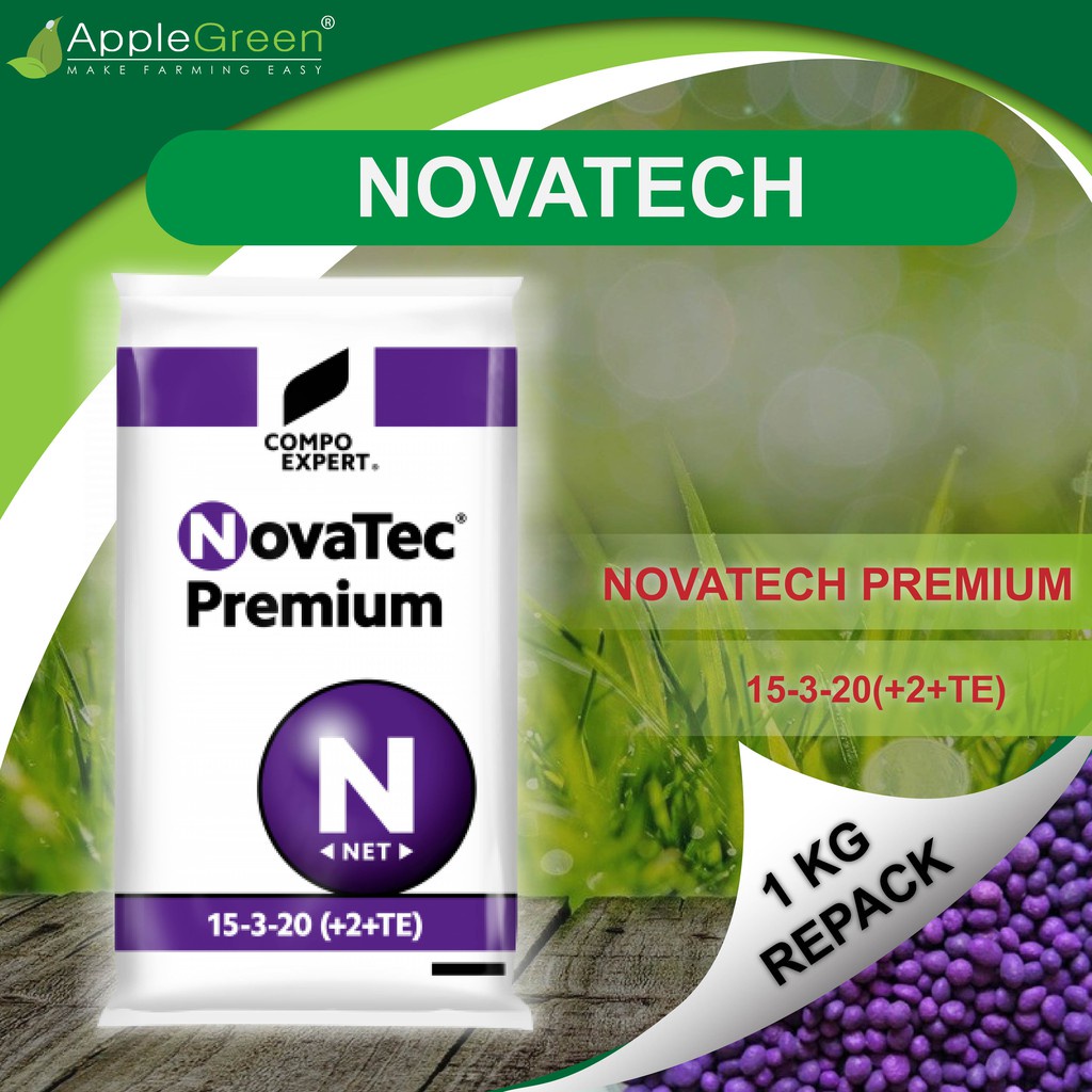 1KG Novatec Premium Fertilizer / Baja / Enhancer Fertilizer Novatech ...