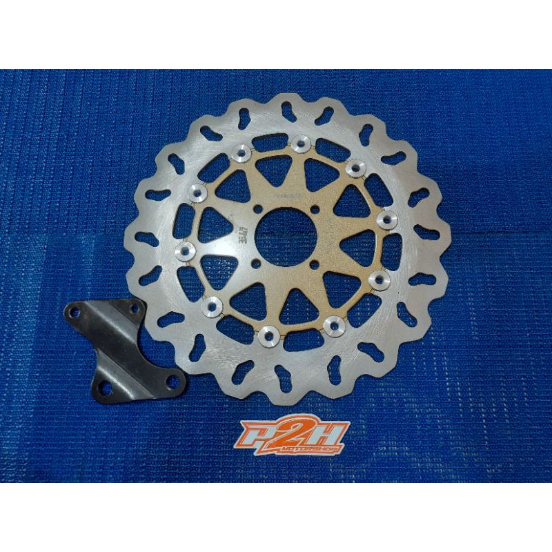 Yoshimura 300mm Disc brake / Disc Bracket pnp Jupiter Z / FIZR / Vega ...