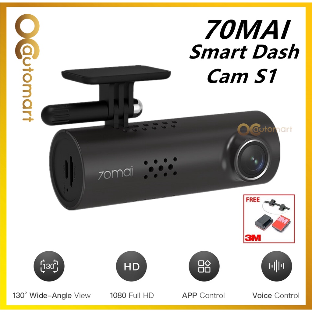 70mai 1S 1080P Car Recorder Dashcam Dashboard 70 MAI Car Camera WiFi ...