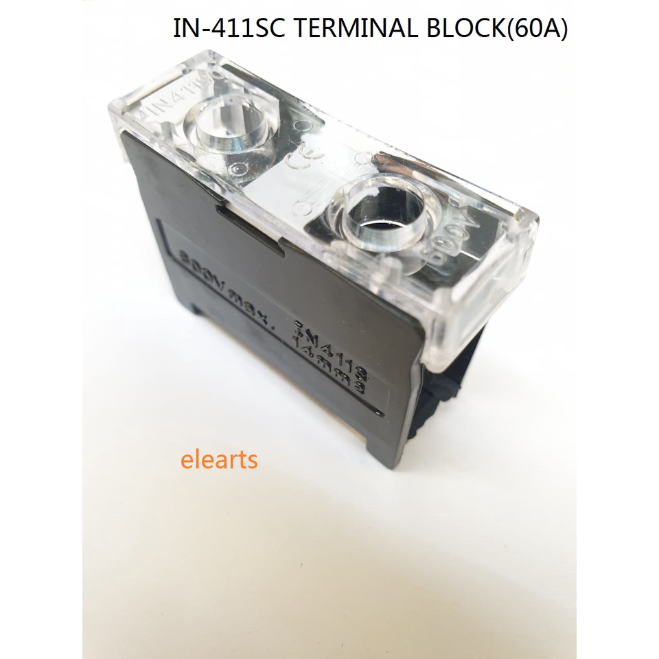 IN-13BK(20A) / IN-30BK(50A) / IN-411SC(60A) / IN-60BK(90A) TERMINAL ...