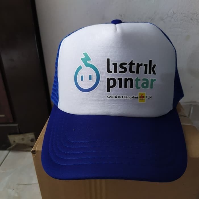 Pln SMART ELECTRIC HAT NET TRUCKER HAT BUMN | Shopee Malaysia