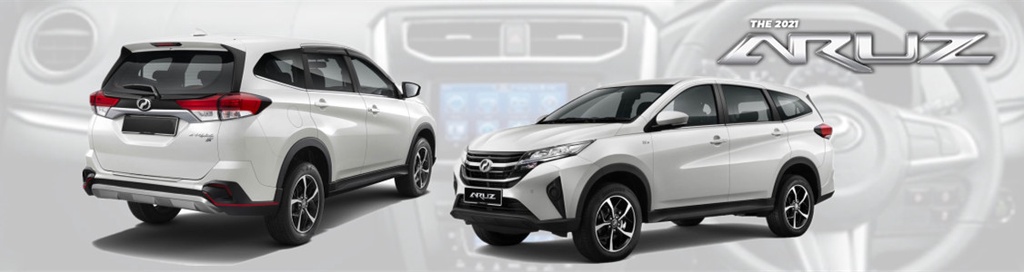 Awesome2u Perodua Aruz Rear Tail Gate Trim Garnish Accessories ...