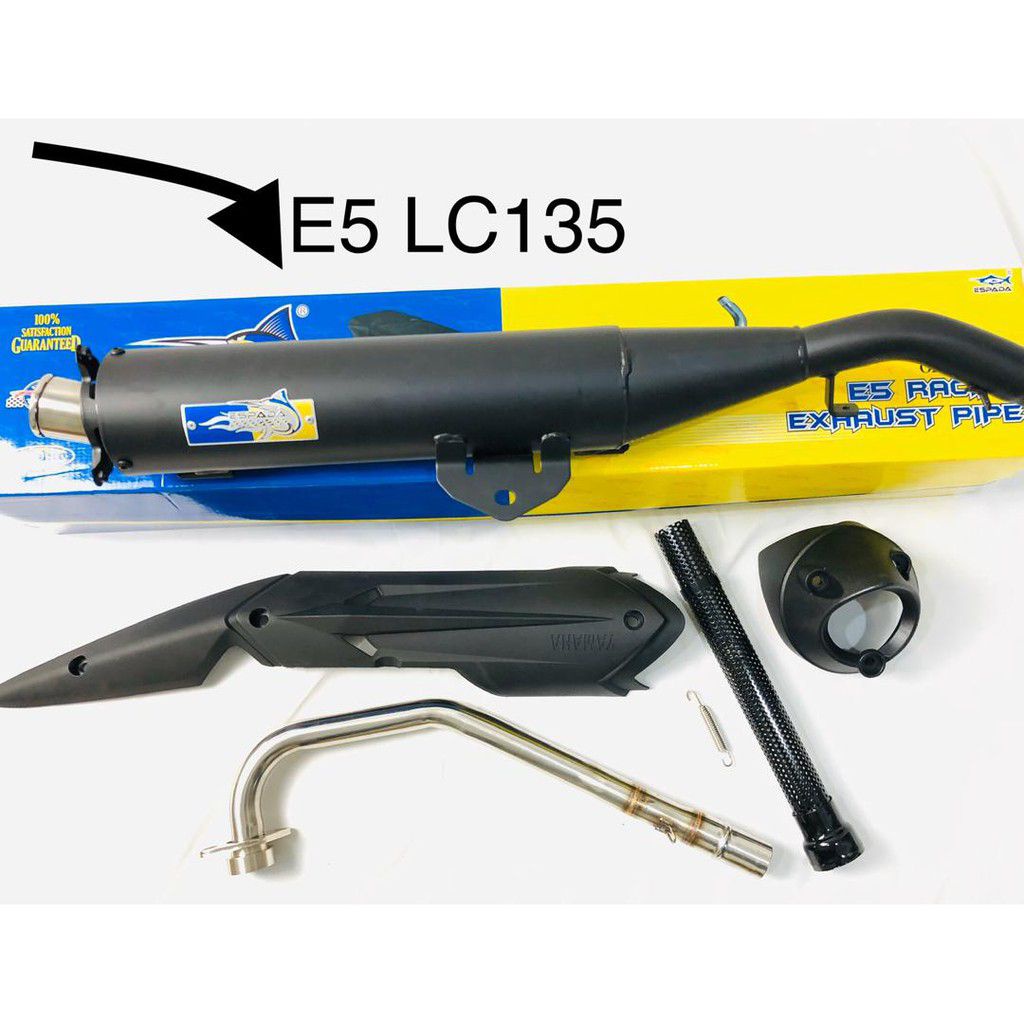 [ Lc135 V1 V2 V3 V4 V5 V6 V7 ] ESPADA E5 standard cutting exhaust ekzos pipe 28mm / 30mm / 32mm ...