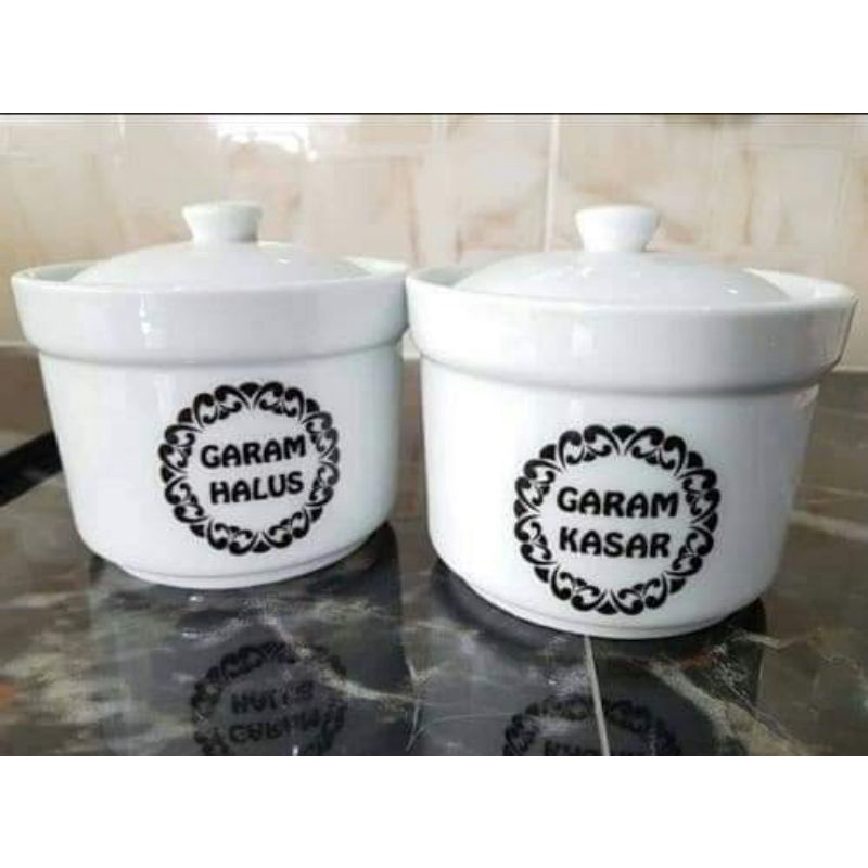 STICKER DAPUR 5CM TRANSPARENT WATERPROOF CUSTOMEMADE 50PCS | Shopee ...