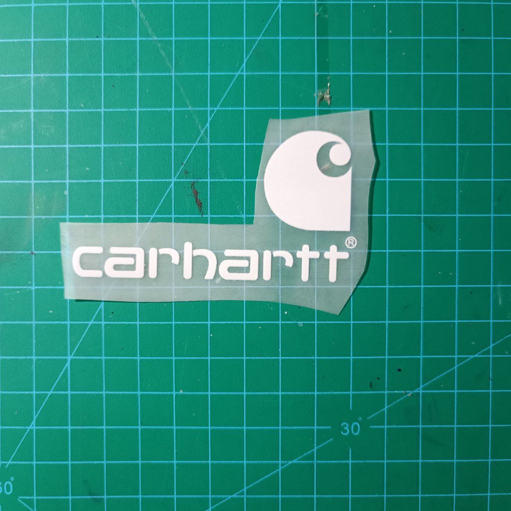 DIY Sticker Baju (Carhartt 1) Iron On / Heat Press | Shopee Malaysia