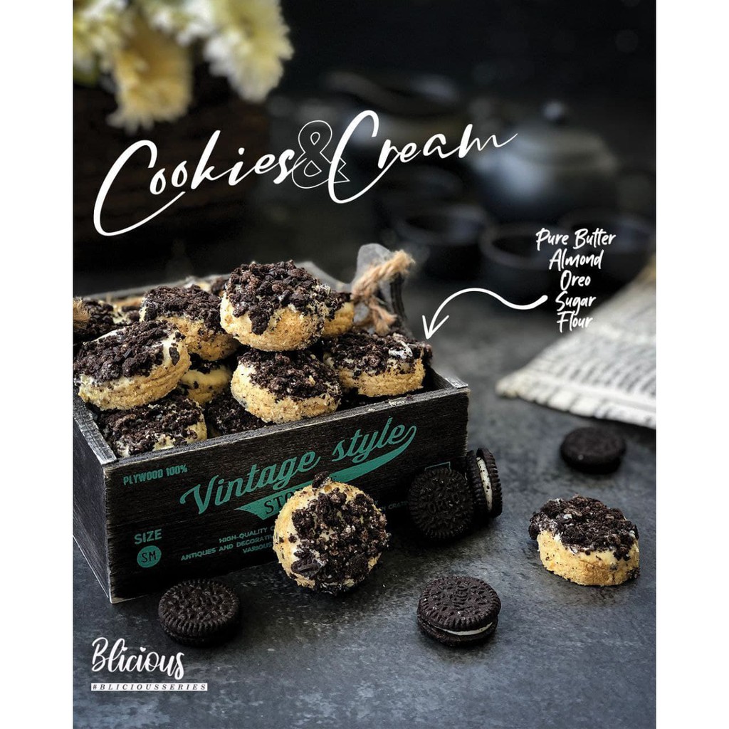 🌟 Cookies N Cream 🌟 by BLICIOUS SERIES - Biskut Sedap dengan Taburan ...