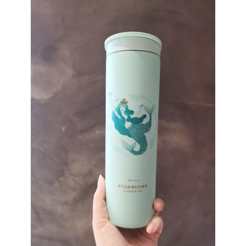 Starbucks siren 2020 16ss turquoise siren troy | Shopee Malaysia