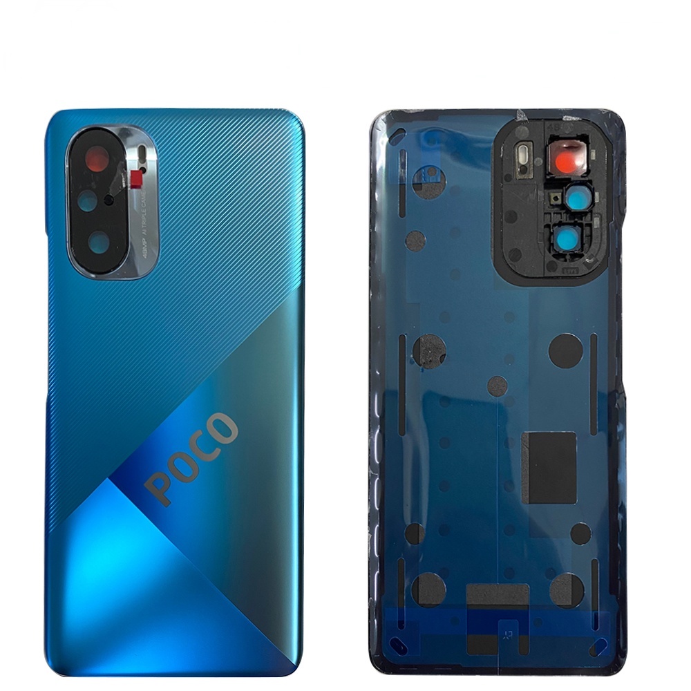 Original NEW For Xiaomi POCO F3 Back Glass Battery Cover Panel Rear ...
