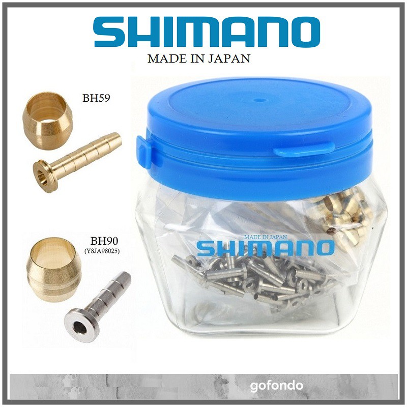 Shimano JAPAN SM BH59 BH90 Hydraulic Disc Brake Brass Olive & Barb ...