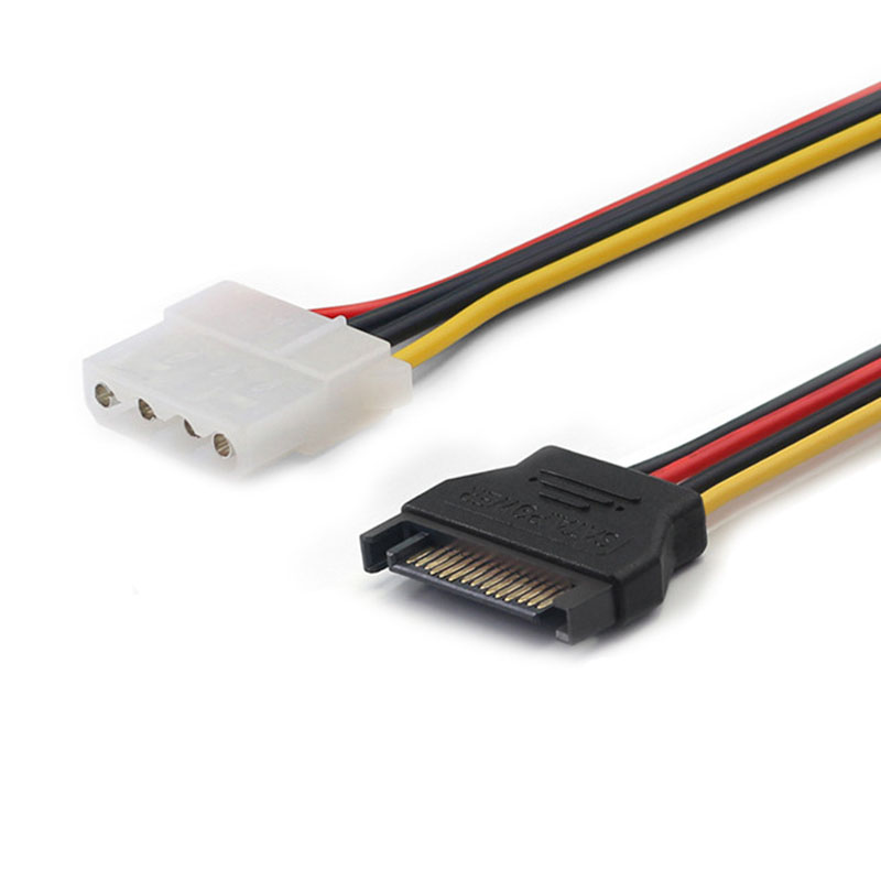 15 Pin SATA Male to Molex IDE 4 Pin Female adapter | Shopee Malaysia