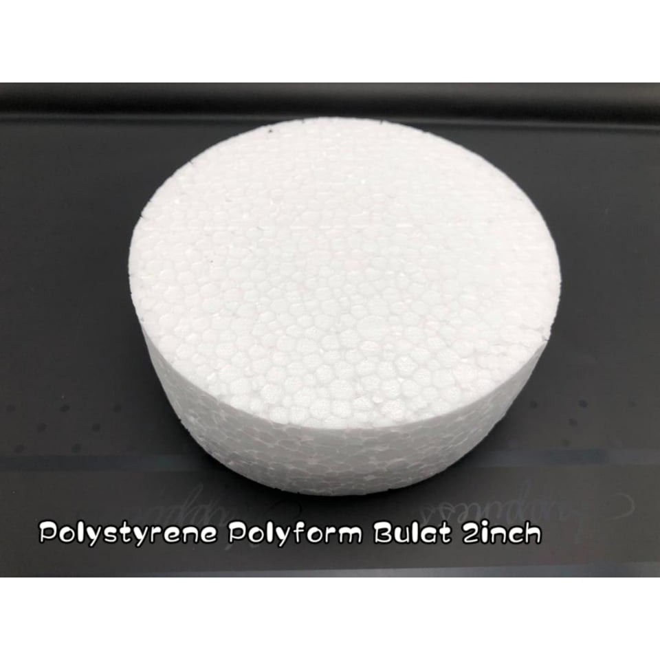 1pc Polystyrene Polyform Gabus Bulat 1inch/ 2inch | Shopee Malaysia