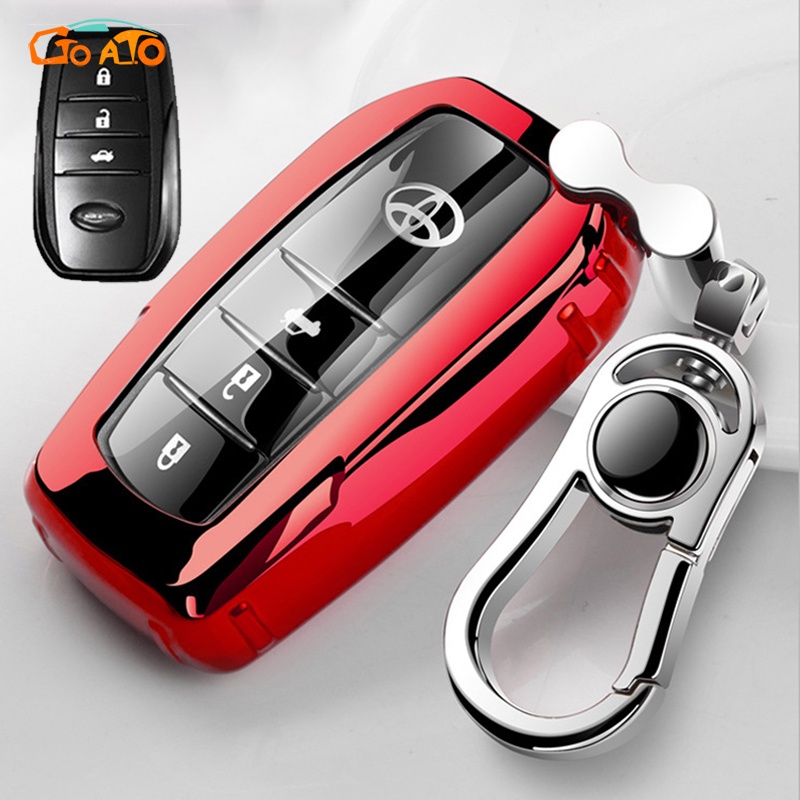 GTIOATO For Toyota Key Cover Zinc Alloy Car Key Case Holder For Toyota ...