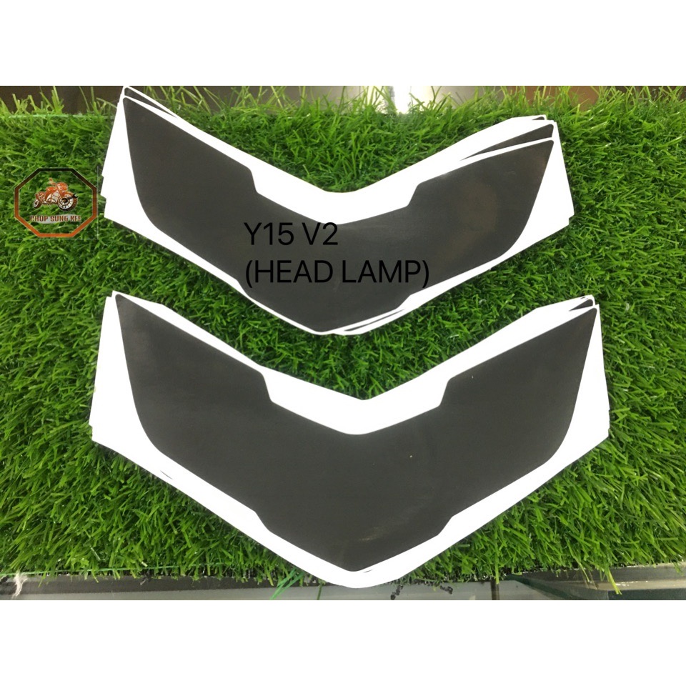 Y15 V2 LED HEAD LAMP TINTED STICKER (1PC) | Shopee Malaysia