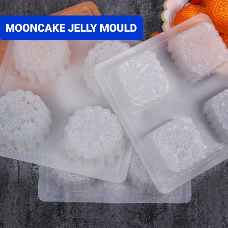 PP Mooncake jelly mould/mooncake jelly mold/acuan jeli/acuan kuih bulan ...