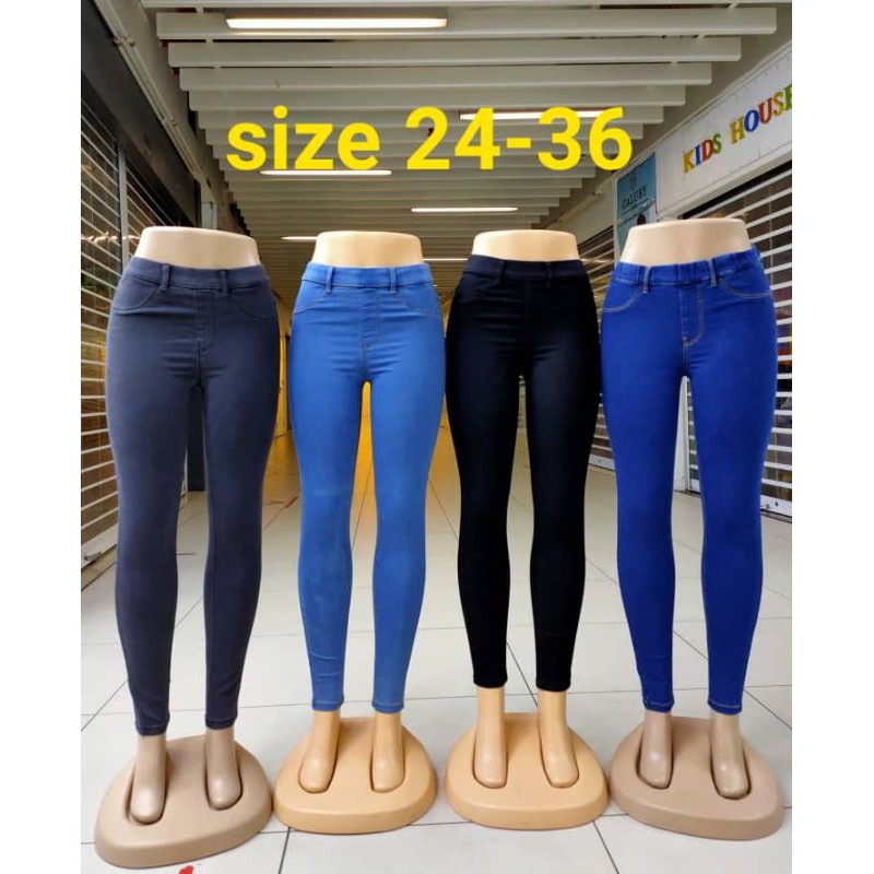 💥💥Skinny Ladies jeans jagging stretchable murah 💥💥 | Shopee Malaysia