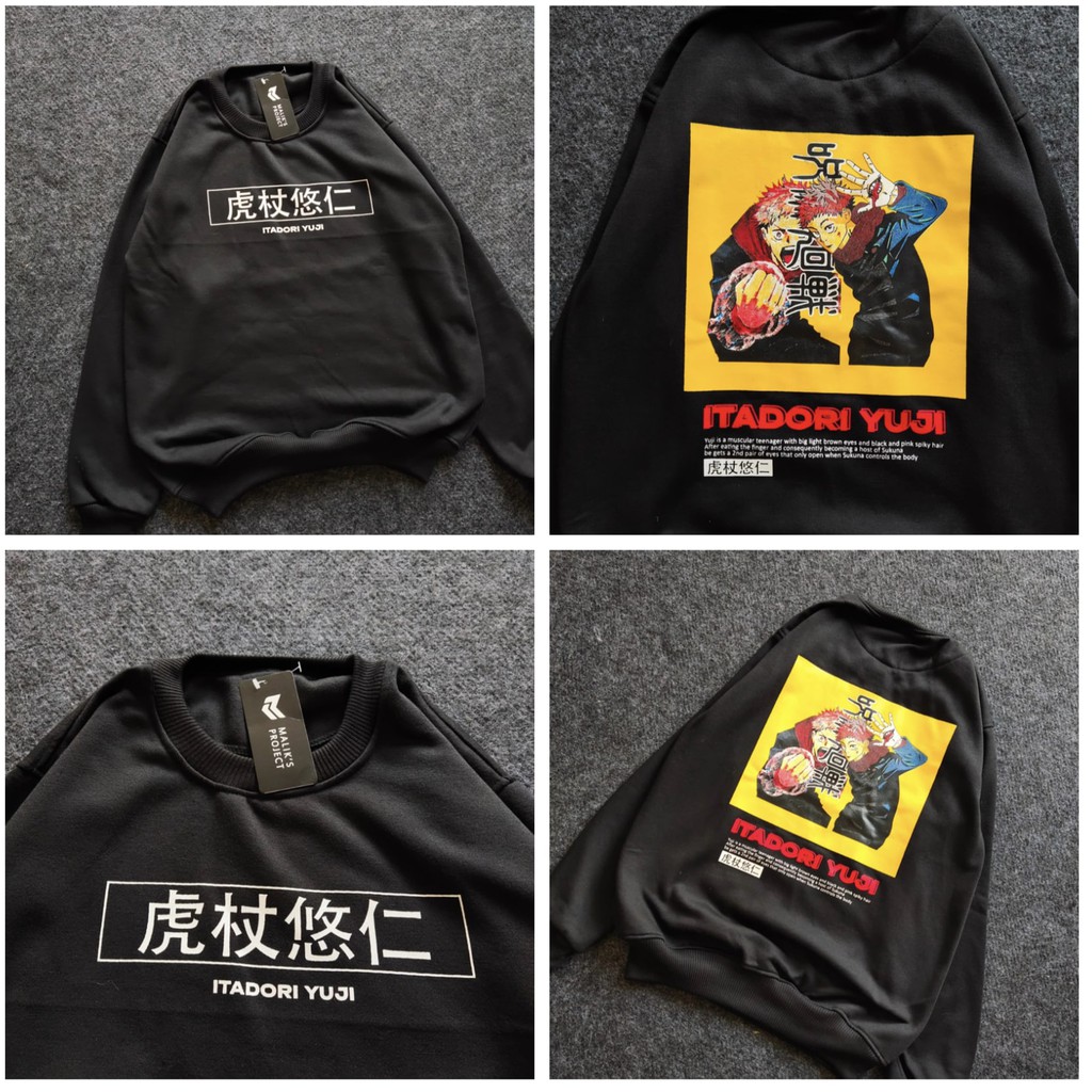 Jujutsu KAISEN Hoodie Sweater Yuji Itadori Sukuna Satoru Gojo Jacket ...