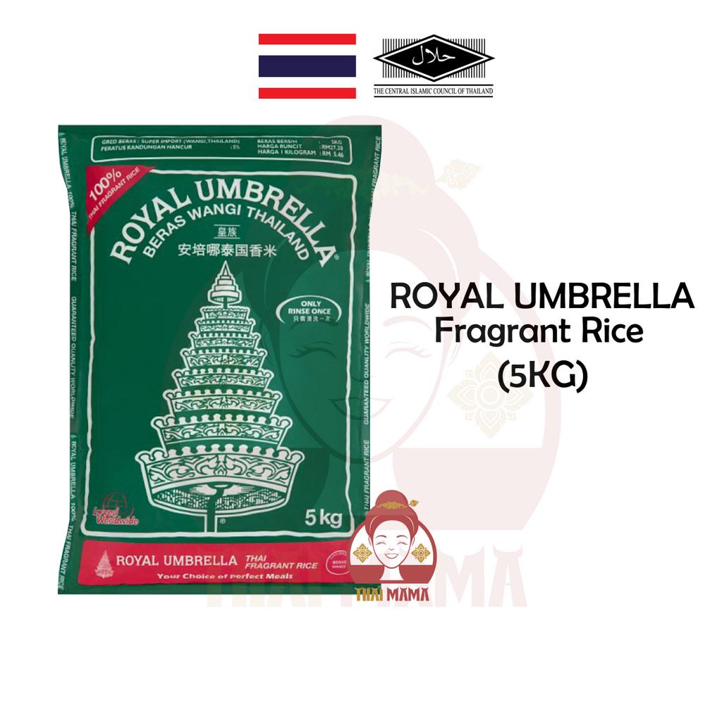Royal Umbrella Thai Fragrant Rice 5KG | Shopee Malaysia
