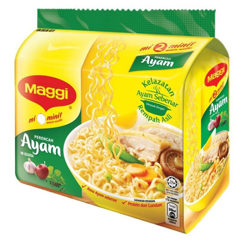Maggi Kari 2minit 5x79gm Shopee Malaysia