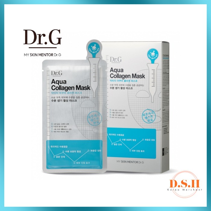 Dr.G Aqua Collagen Mask (Aquaring) 25ml x 10ea | Shopee Malaysia
