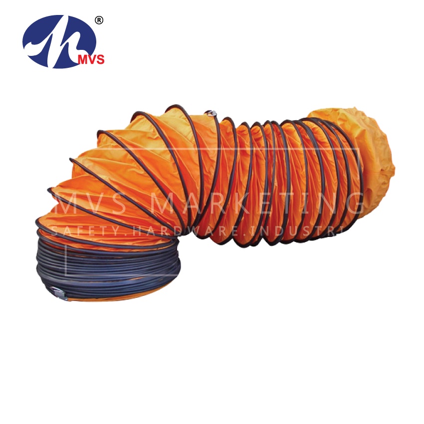 MVS PORTABLE VENTILATOR FLEXIBLE DUCT HOSE / INDUSTRIAL DUCTING HOSE 5M ...