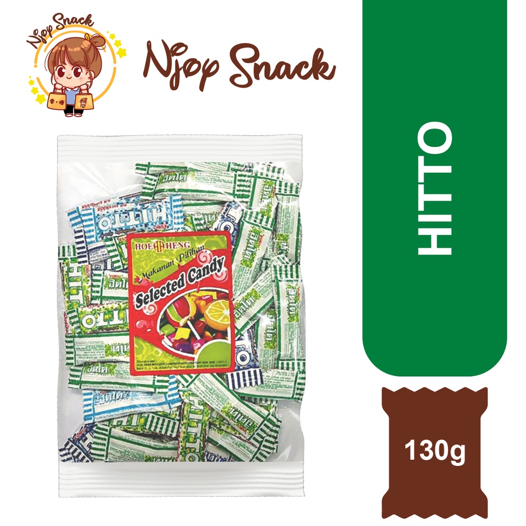 130g HITTO DOUBLE LAYER COOL CHEWY CANDY (EUCALYPTUS / SPEARMINT ...