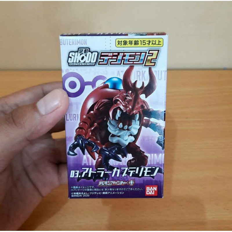 Digimon Attraction Fogerimon Shodo Adventure Vo.2 Ori Bandai Toy ...