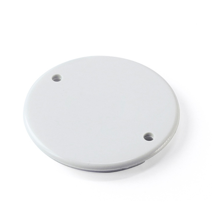PVC ROUND BOX COVER LID COVER FOR CLIPPING WHITE COLOUR - READY STOCK ...
