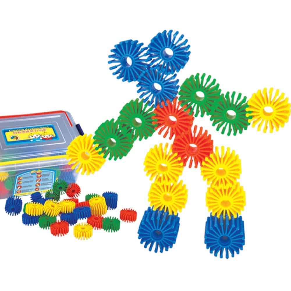 🔥READY STOCK🔥 PLASTIC MINI ROLLER BUILD BLOCK CONNECTION INTERLOCKING ...