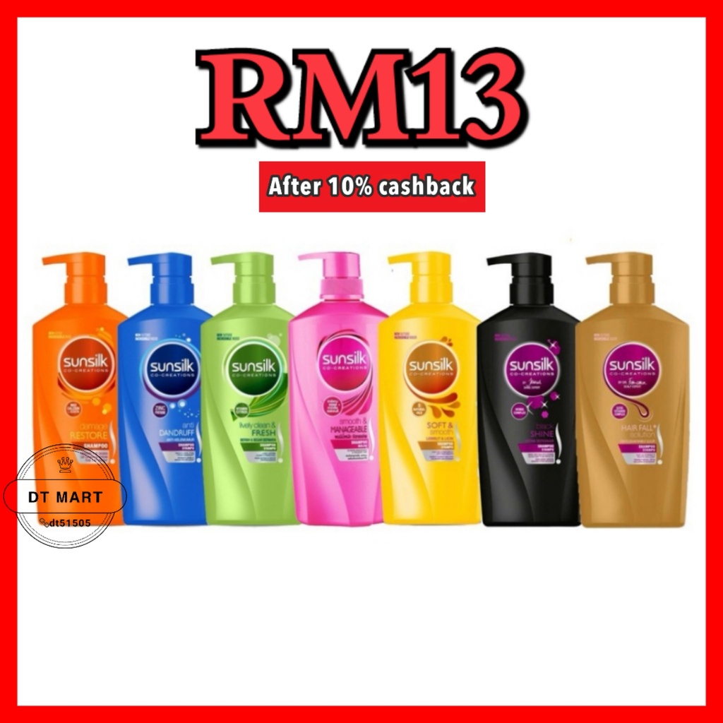Sunsilk Shampoo 650ml/625ml conditioner 300/320ml | Shopee Malaysia