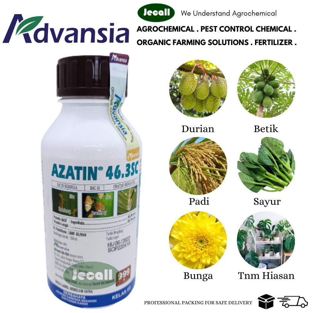 Advansia Azatin® 46.3SC 500ml / Buprofezin 46.3% / Koya / Lalat Putih ...