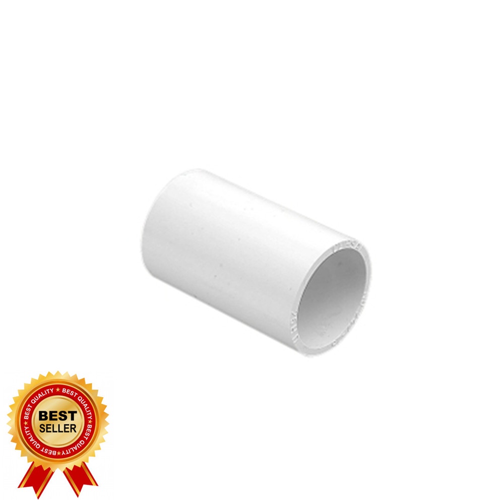 Conduit Fitting White Pvc Socket 20MM 25MM Socket Penyambung Pipe Wiring Paip Connector ...