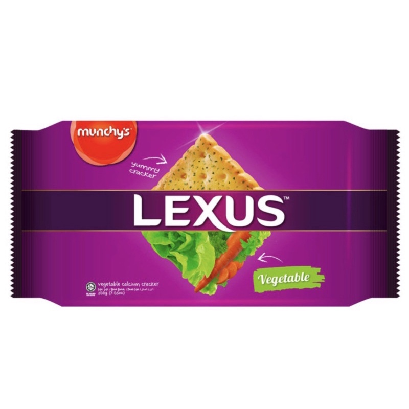 (10 sachet = 200g) (6 pieces per Sachet) Munchy's Lexus Biscuit ...