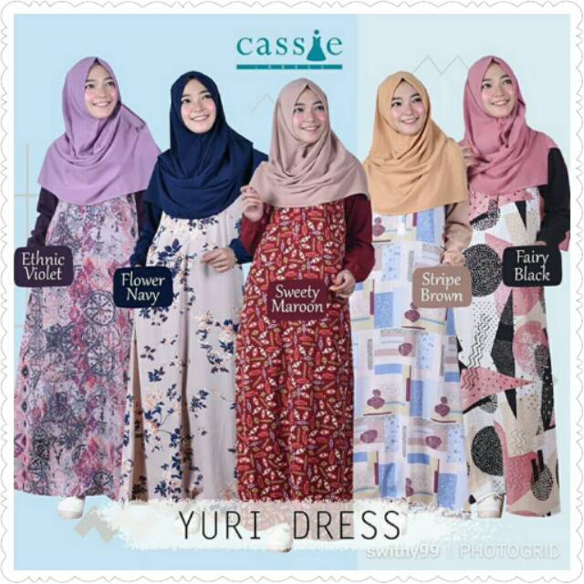Yuri Dress By Cassie Label | Shopee Malaysia