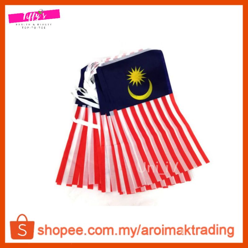 10 in 1 Bendera Malaysia Hanging String Flag Line Gantung | Shopee Malaysia