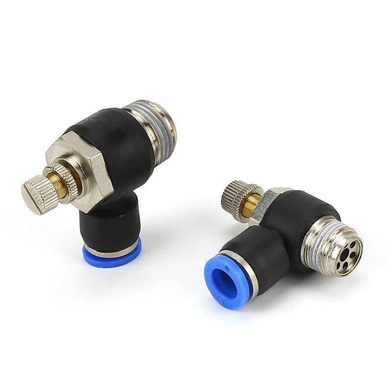 4mm 6mm 8mm 16mm Pipe to M5 M6 1/2 "BSP Male Threaded Air Pneumatic ...