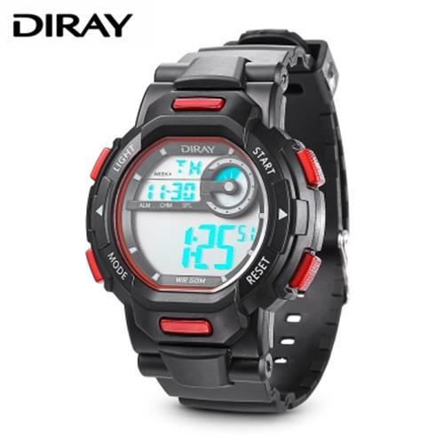 DIRAY 303G CHILDREN DIGITAL WATCH (RED) | Shopee Malaysia