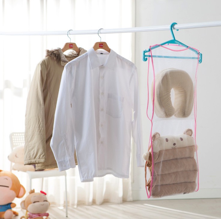 (EXTRA LARGE SIZE) Pillow Sun Drying Hanger Net Bag Pillow Netting ...