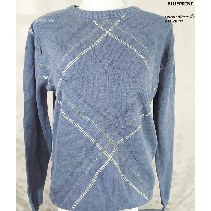 BLUEPRINT Knit Sweater-Navy Blue Size 40 + "Good Condition Like New ...