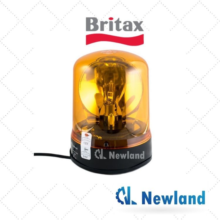 Britax 370 Series Halogen Rotating Beacon Lamp (3 Mounting Bolts ...