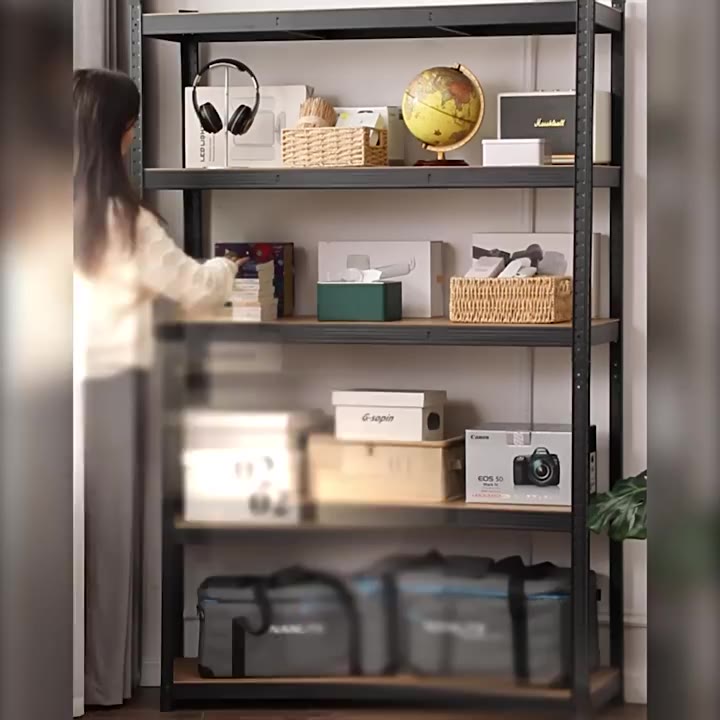UPSEN metal rack heavy duty metal rack Boltless Rack Home kitchen Store ...