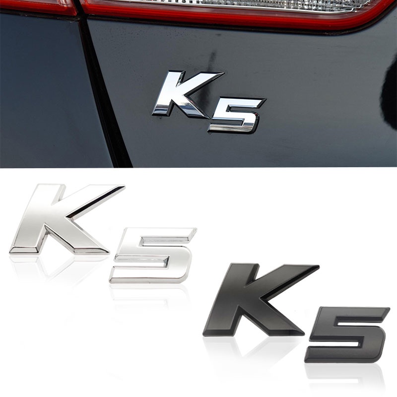 Metal Logo Car Rear Trunk Stickers Emblem Badge For KIA K2 K3 K5 ...
