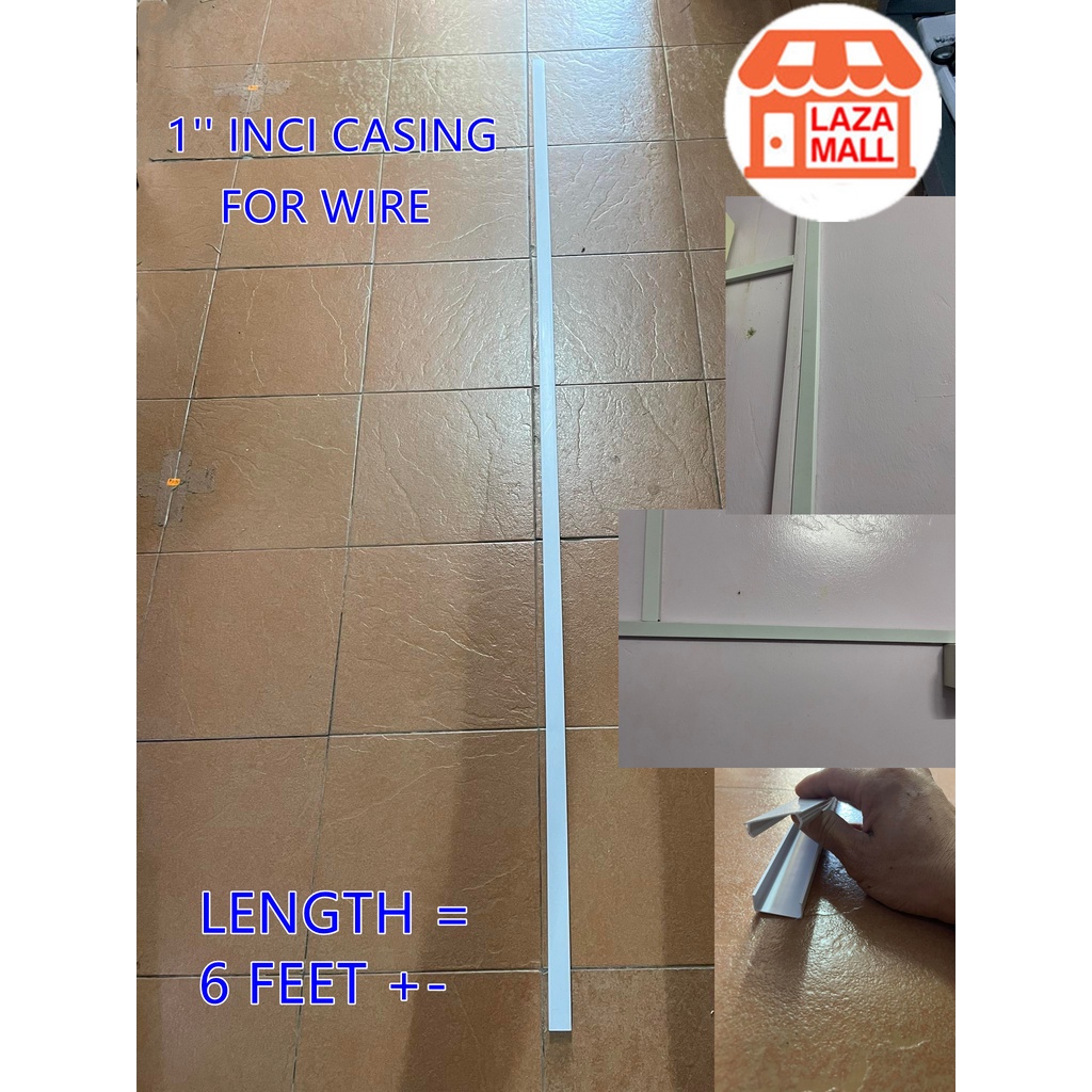 1'' PVC CASING 1inchi wire cover neat looking wiring installation cover ...