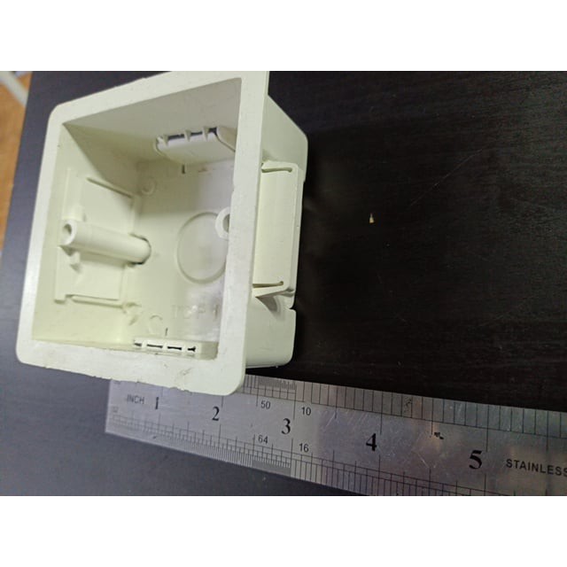 {MORE SOLID}PVC 3X3 SURFACE TYPE NUT BOX / ELECTRICAL BASE(PLUG/SUIS ...