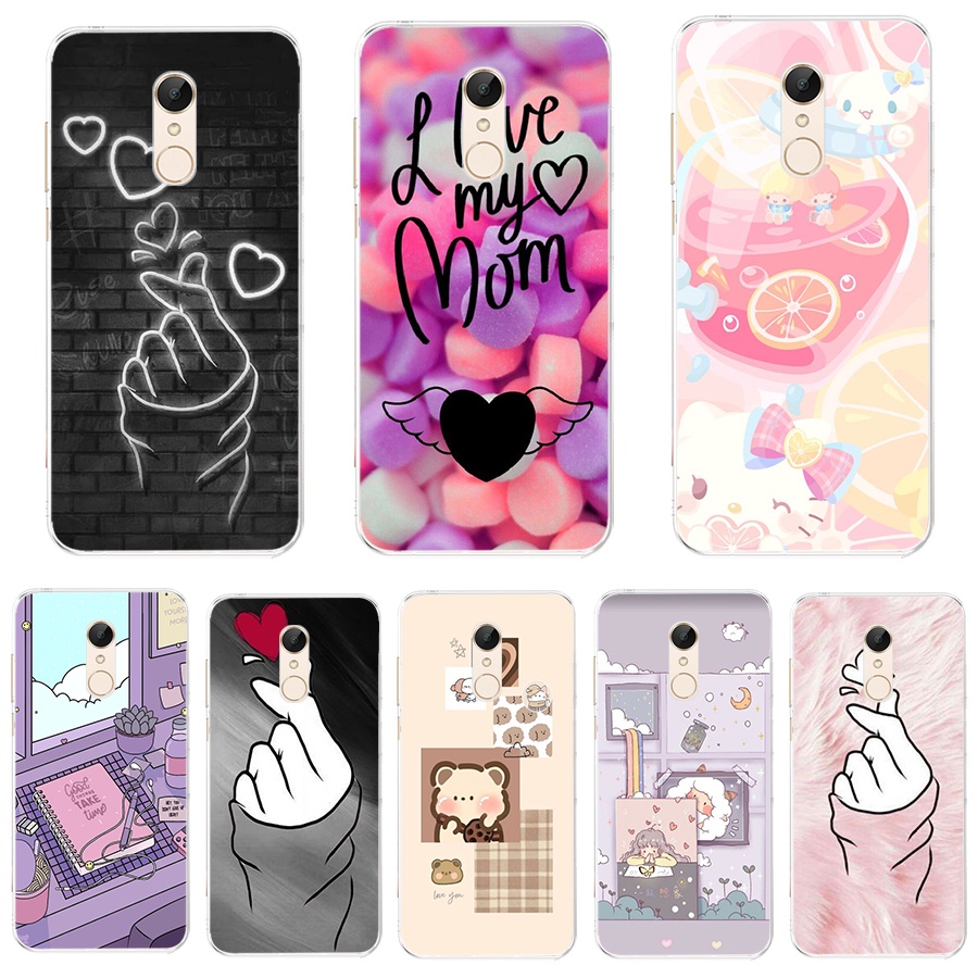 Soft casing Xiao Mi Redmi 5 5 plus 6 6a Silicone TPU phone Cases Cover ...