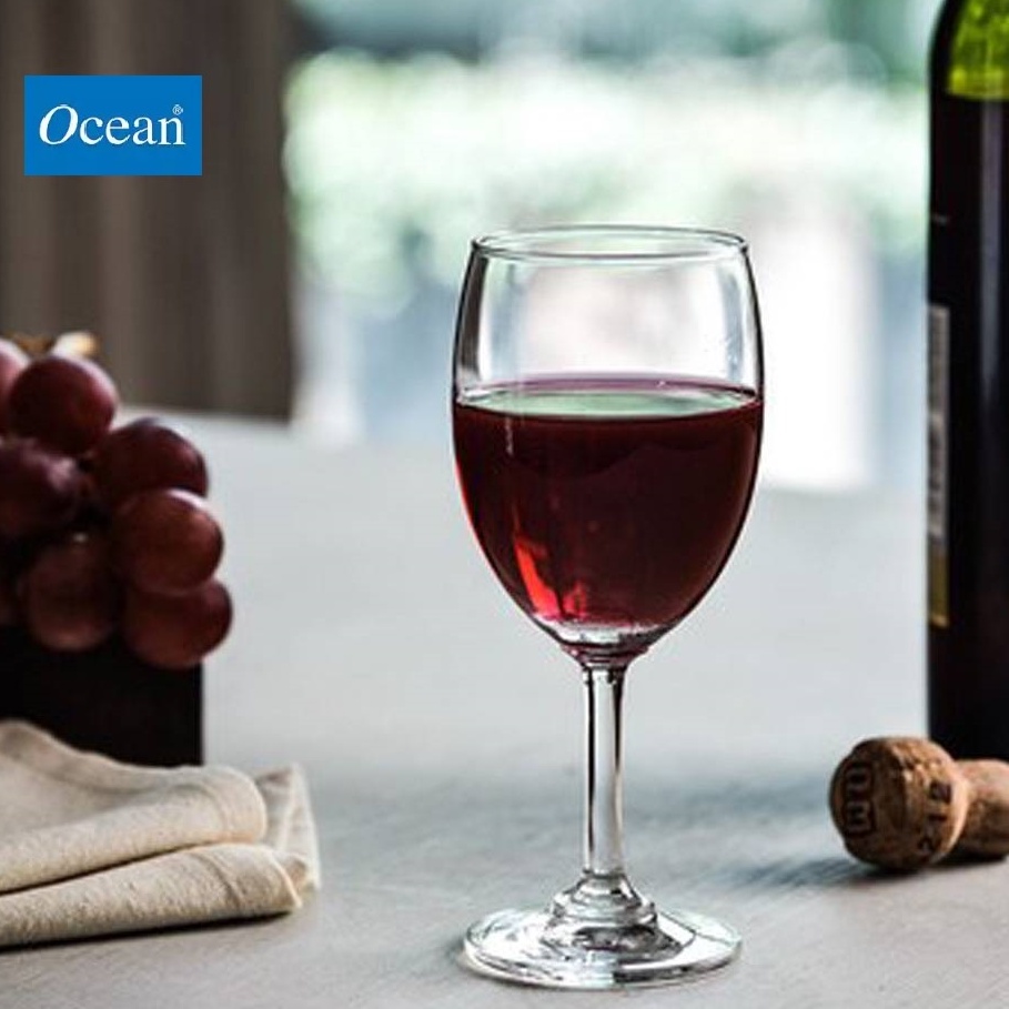 (6pcs) Ocean Classic Red Wine White Wine Stem Glass Drink Set Fine ...