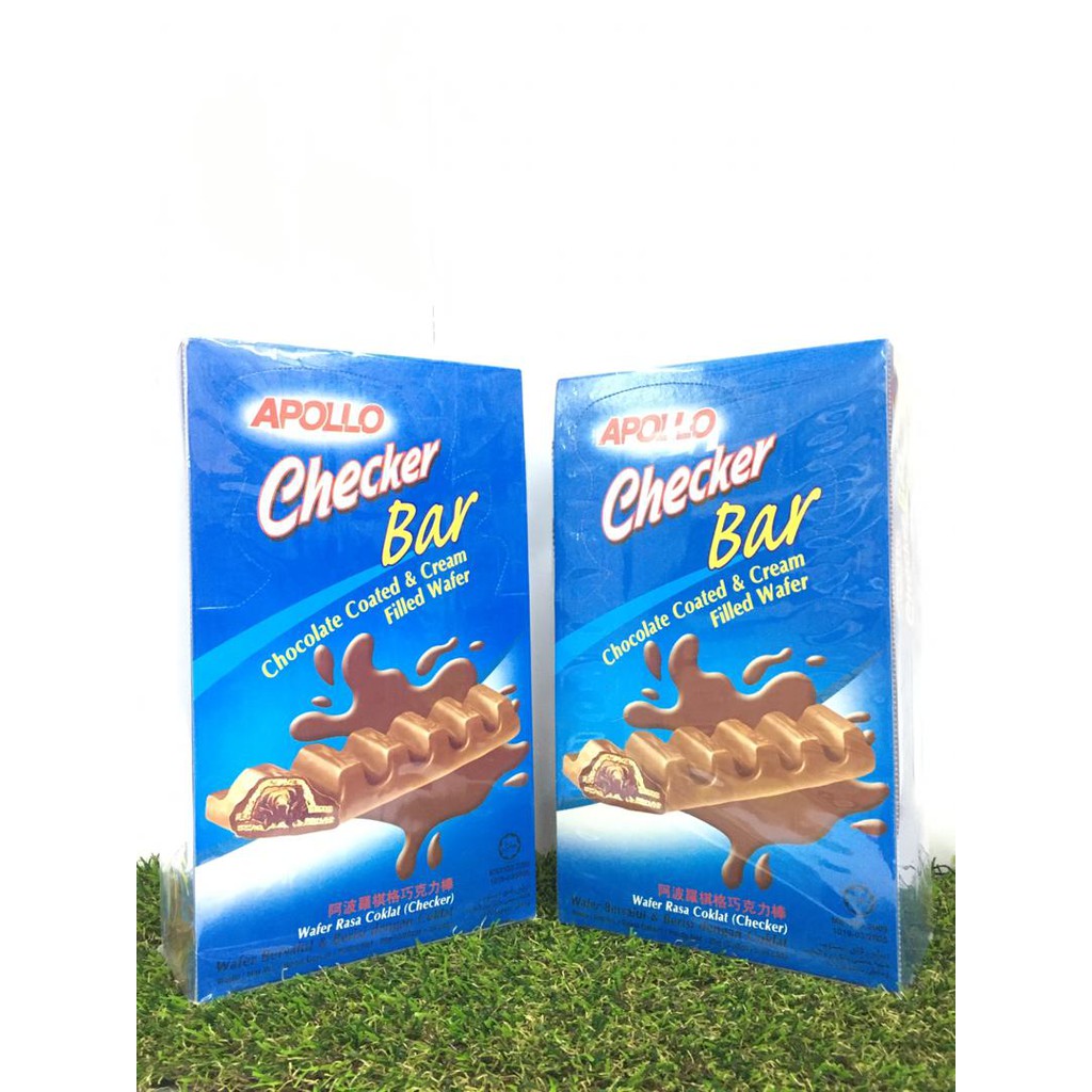 Apollo Checker Chocolate Wafer (Blue) | Shopee Malaysia