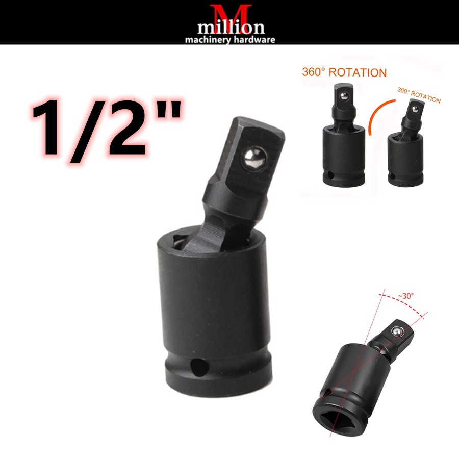 1/4" 3/8" 1/2” Universal Joint Bar Socket Extension Bar Socket Impact ...
